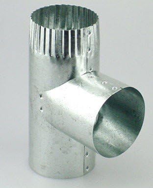 Imperial Manufacturing Furnace Pipe Full Flow Tee 3 " X 3 " X 3 " Dia ...