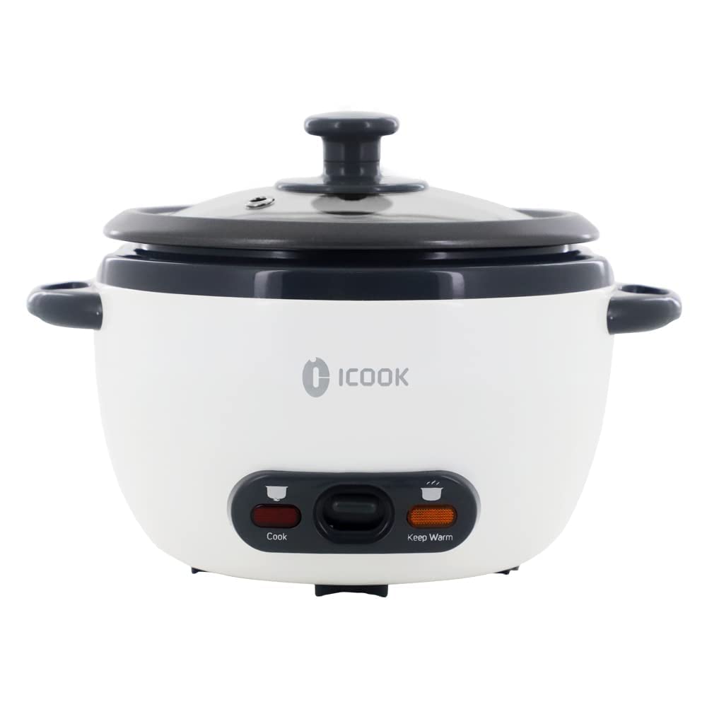 Mua ICOOK White Rice Cooker 1L Grains,Oatmeal,Cereals Cooker,Rice ...