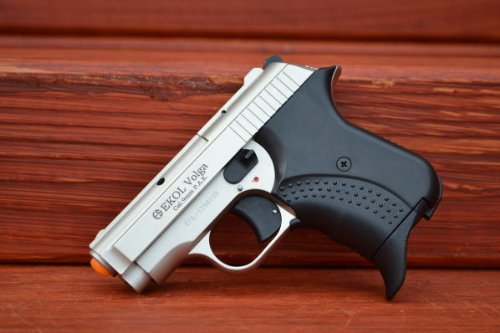 Buy Volga Blank Firing Replica 9mm Pistol Satin Finish Online at ...