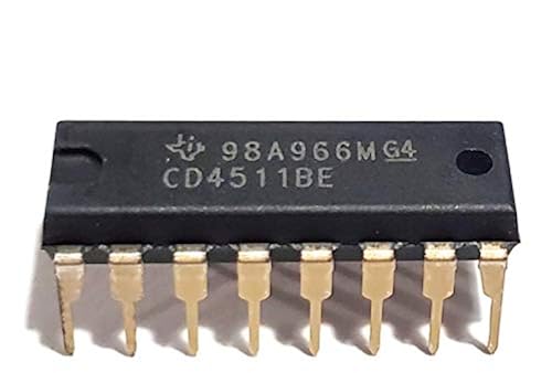 Juried Engineering CD4511BE CD4511B CD4511 CMOS BCD-to-7-Segment LED ...