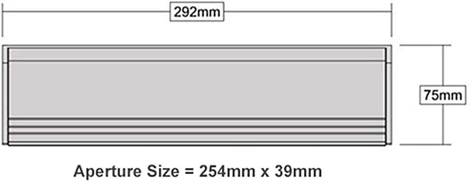Stormguard Internal Letter Box Cover with Flap (White) – BigaMart
