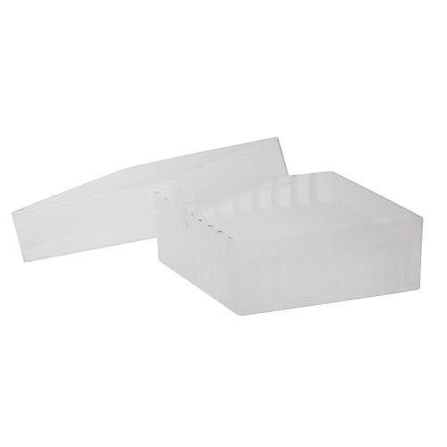 81-Place Tube Storage Containers (5 Boxes) – Polypropylene Plastic ...