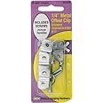 OOK 50228 1/4-Inch Offset Clip with Hardware - Hardware Hairpin Clips ...