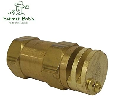 Hamilton Agri-Jet Brass Boomless Flat Spray Nozzle 10: Amazon.co.uk ...