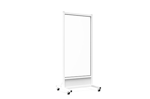 Mobile Leaded Radiation Barrier – 30″ × 60″ Lead-Glass/Acrylic Window ...