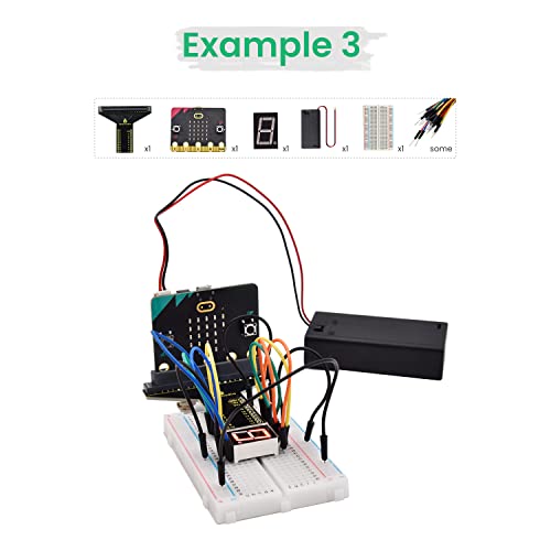 KEYESTUDIO Microbit Basic Starter Kit For BBC Micro:bit V2 Accessories STEM Kit Coding For Kids ...
