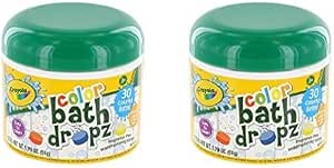 Amazon.com: Play Visions Crayola Bath Dropz 2.68 oz,45 tablets (Pack of ...
