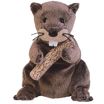 Ty Beanie Babies - Lumberjack the Beaver