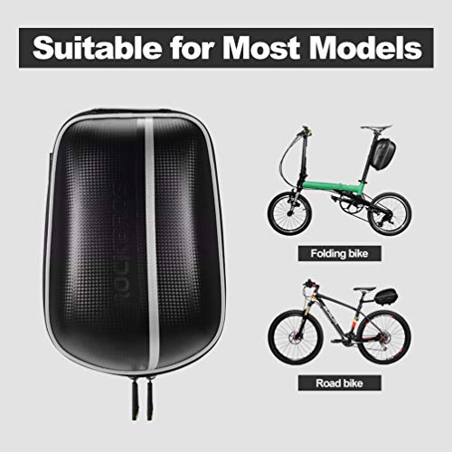 ROCKBROS Bike Trunk Bag Waterproof Hard Shell Bicycle Rear Rack Bag ...