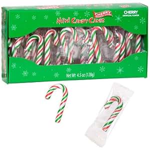 Amazon.com : Mini Cherry Flavored Candy Canes - 2 Boxes : Grocery ...