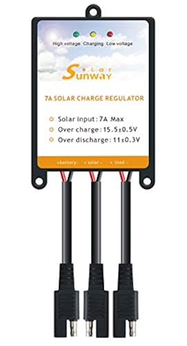 Sunway Solar Panels Charge Controller 12V Battery Regulator 7A for Safe ...