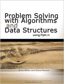 Problem Solving With Algorithms And Data Structures Using Python ...