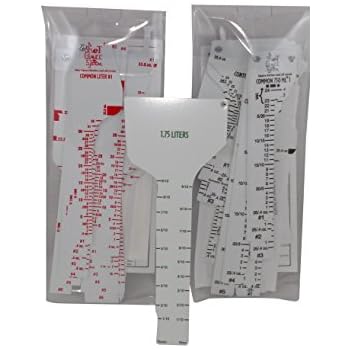 Amazon.com : Shot Glance Liquor Inventory Rulers : Office Products