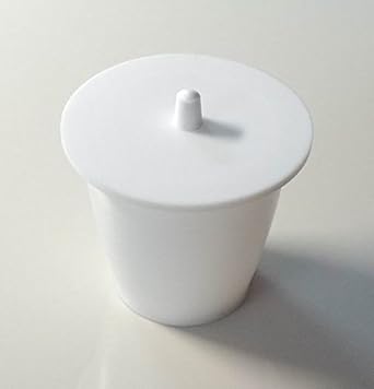 100 Ml PTFE Teflon Beaker, Crucible, Cup, with Cover Lid, for Chemistry ...