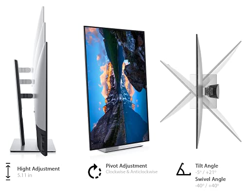 Dell UltraSharp 27 Monitor U2719DX, 27-inch QHD 2K 1440p IPS LED ...