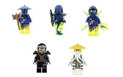 Buy LEGO Ninjago - Set of 5 Minifigures (Master Wu, Cole, Bow Master ...