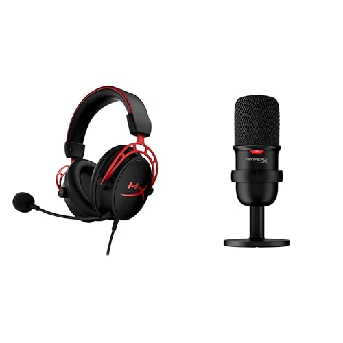 HyperX Cloud Alpha - Gaming Headset, Dual Chamber Drivers, Legendary ...