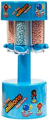 Millions Tiny Machine Sweet Dispenser 18cm - Blue: Amazon.co.uk ...