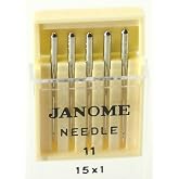 Janome Sewing Machine Needle Universal Size 14 in 5 Needles per Pack ...