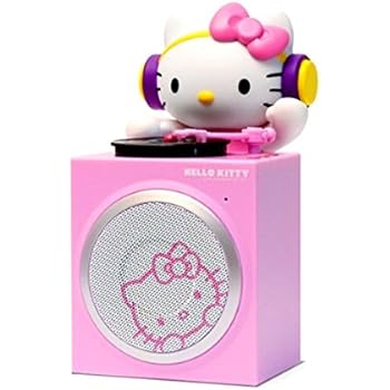 Amazon.com: iHome Hello Kitty Wireless Bluetooth Speaker with Line In ...