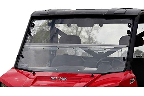 Versa-Fold UV Resistant Polycarbonate UTV Windshield for Polaris Full ...