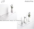 Amazon.com: 17 Inch Clear Acrylic Floating Shelves, Wall Mounted Modern ...