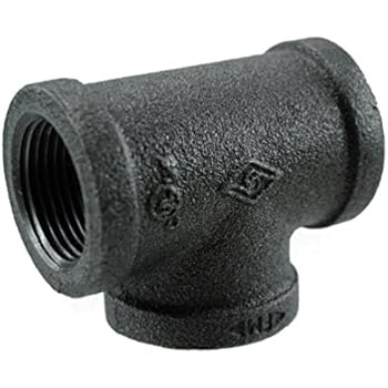 3/4" Black Pipe Tee - Pipe Fittings - Amazon.com