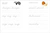 Animal Facts Cursive Handwriting Workbook for Kids: Learn and Practice ...