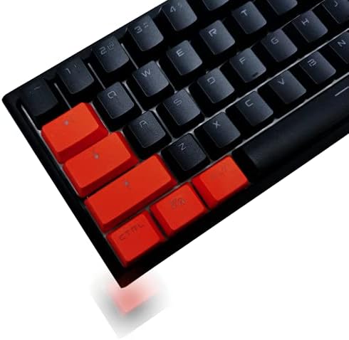 XVX Keycaps 60 Percent, PBT Key caps 61/87/104 Double Shot Backlit OEM ...