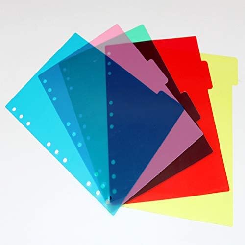 YeahiBaby Index Dividers Plastic Folder Index Divider for Notebook Memo ...