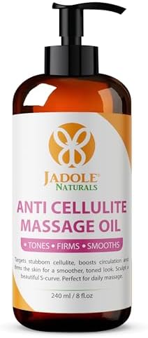 Jadole Naturals Anti-Cellulite Treatment Massage Oil 240ml | Firming ...