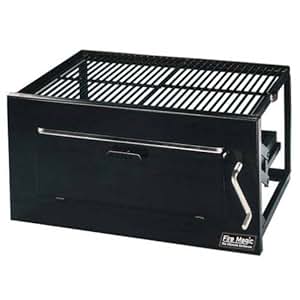 Amazon.com : Legacy 3339 Lift-A-Fire Charcoal Grill Slide-In ...