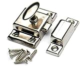 IRONMONGERY WORLD® CAST IRON CUPBOARD CABINET DOOR THUMB TURN CATCH ...