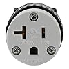[2-PACK]USA 3-Prong Male AC Plug, UL Nema 5-20R 3 Pole Straight Blade ...