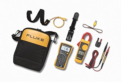 Fluke 116/323 KIT Multimeter and Clamp Meter HVAC Combo Kit, AC/DC ...