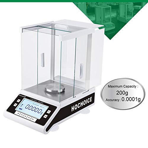 Hochoice 200g/0.1mgLab Scale 0.0001g| Analytical Electronic Balance Lab Precision Weighing ...