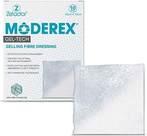 Gelling Fiber Dressing for Moderate to Heavy or Chronic exuding Acute ...