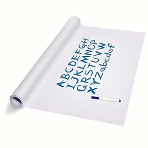Amazon.com : Whiteboard Stick, Supertech Dry Erase Board Adhesive Wall ...