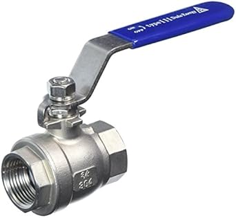 Duda Energy 2PCBV-WOG200-F075 Full Port Ball Valve, 2 Piece, 3/4" NPT ...