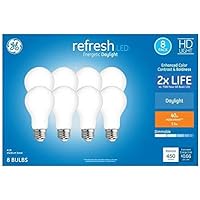 GE Refresh 40-Watt EQ Daylight Dimmable Light Bulbs (8-Pack) - - Amazon.com