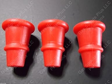 3-Pack EAGLE SPOUT PLUGS Red Replacement Aftermarket Replica for Eagle ...