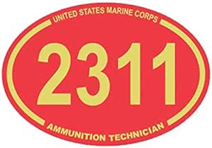 Amazon.com: ION Graphics Magnet United States Marine Corps MOS 2311 ...