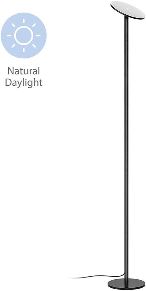 TROND Floor Lamp, Standing Lamp with 5 Brightness Levels, Reading Lamp ...