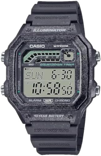 سعر Casio Illuminator 10-Year Battery Countdown Timer Alarm Chronograph ...