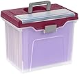 Amazon.com : Office Depot Large Mobile File Box, Letter Size, 11 5/8in ...