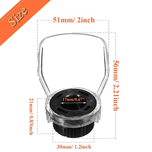 Bestgle 4 Pcs Rotary Tool Shield Attachment, Safety Protective Cover ...