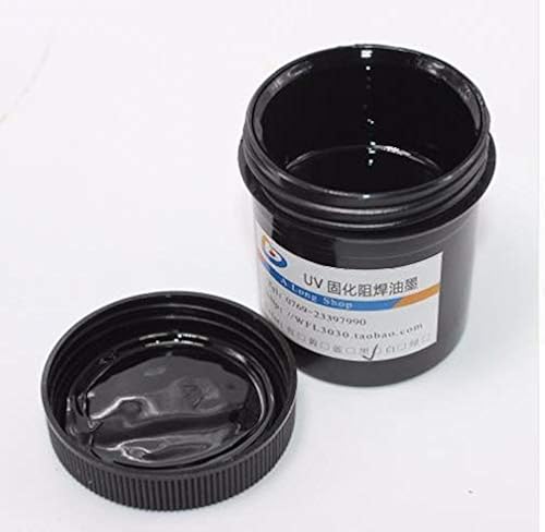Jammas Super PCB UV photosensitive inks, Black PCB UV curable solder ...