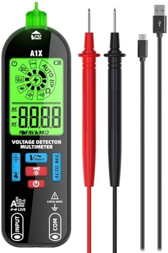 Smart Digital Multimeter, Rechargeable Voltmeter, Capacitance Diode ...