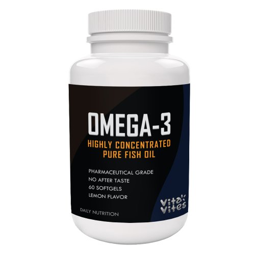Buy Vita Vites| Omega 3 Fish Oil| DHA tional Supplement|Best 1500mg ...