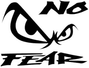 Amazon.com: NO FEAR VINYL STICKER: Automotive